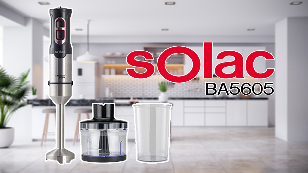 Descubre la eficiencia de la batidora de mano Solac 1500W: guía ...