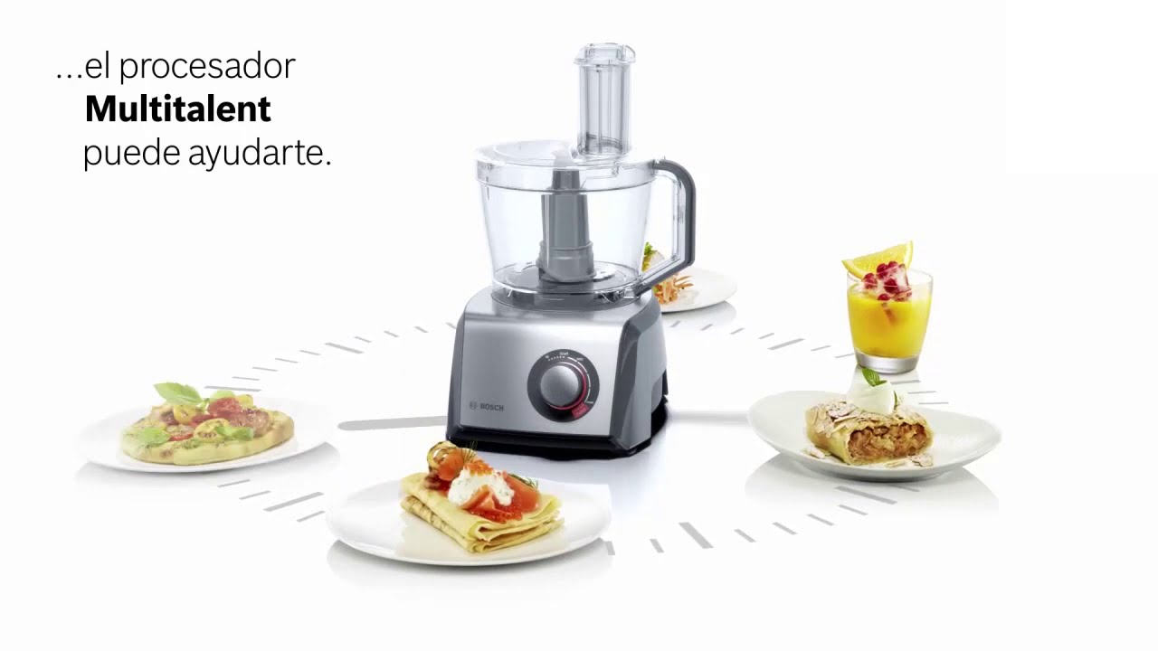 Descubre todo sobre el Bosch Procesador de Alimentos Inox MCM3501M ...