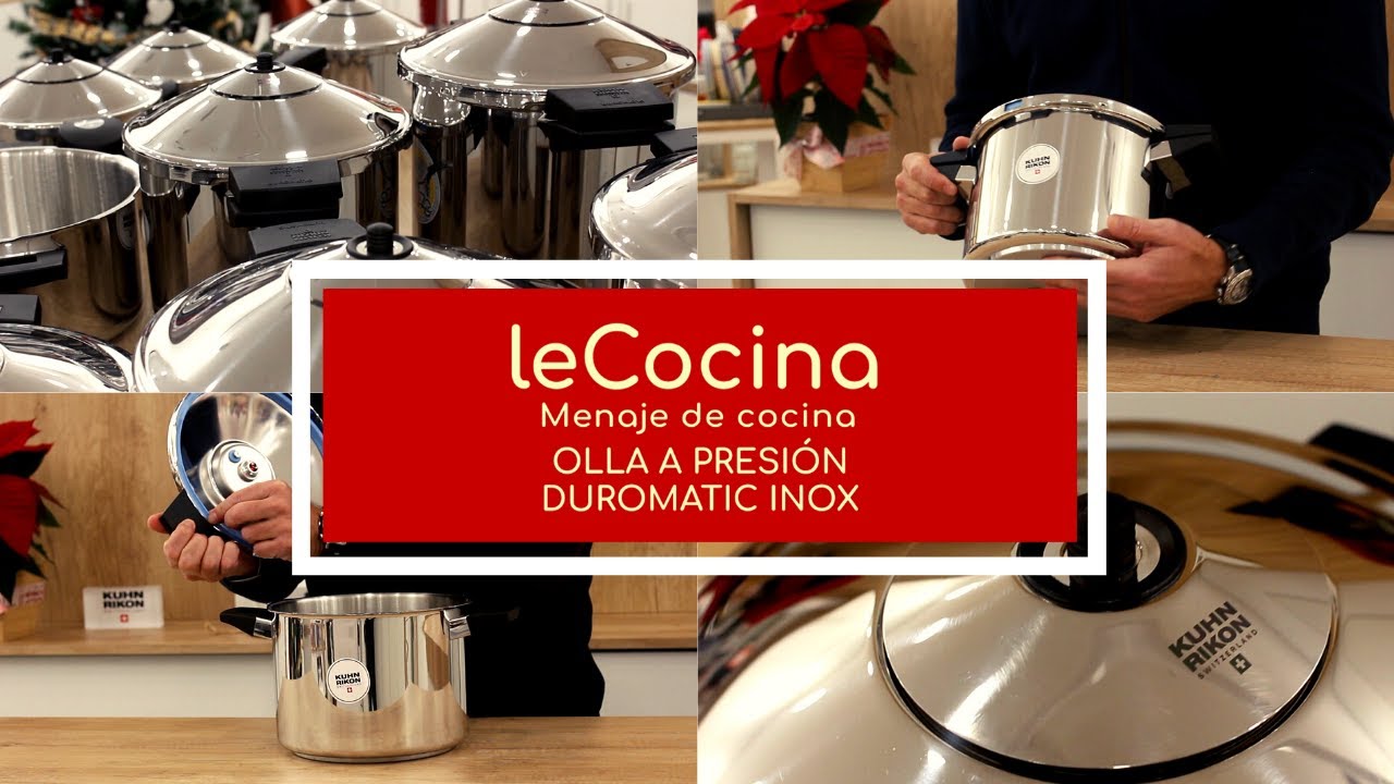 Descubre la olla súper rápida Kuhn Rikon: la solución perfecta para ...